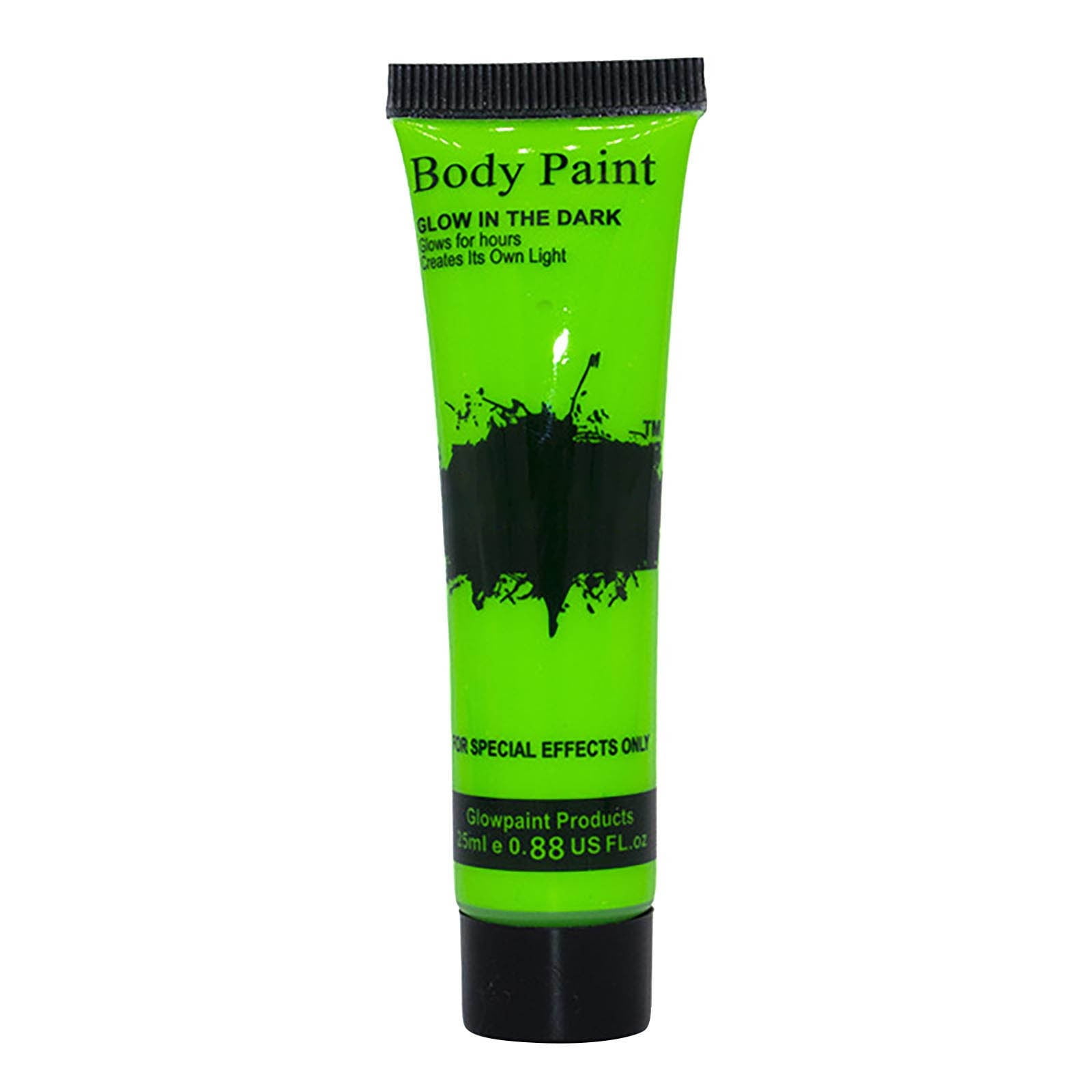 HHBEAUTY Glow Blacklight Face Paint, Neon UV Body Paint Blacklight ...