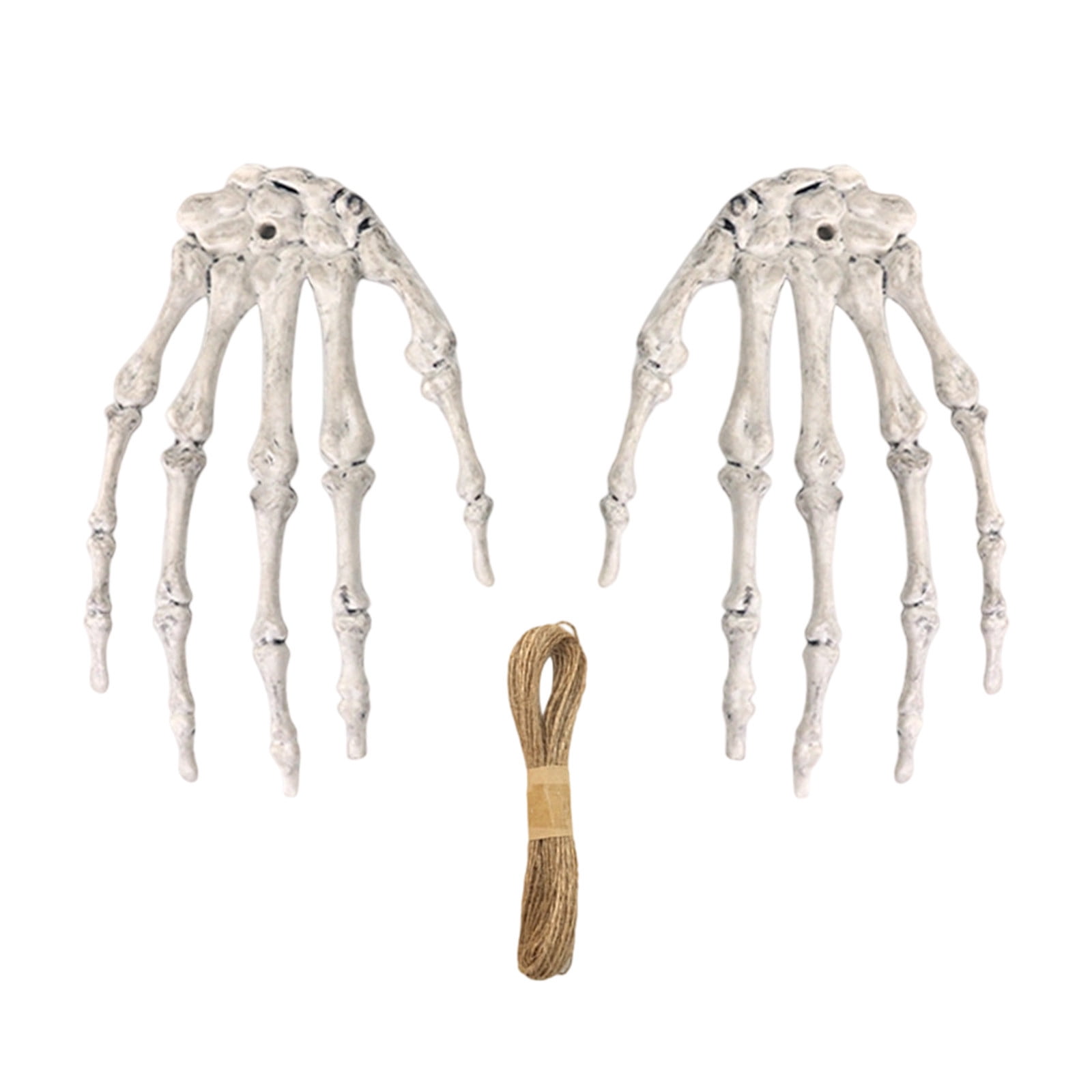 HHBEAUTY Halloween Decoration Outdoor Skeletons Hands,Realistic Life ...