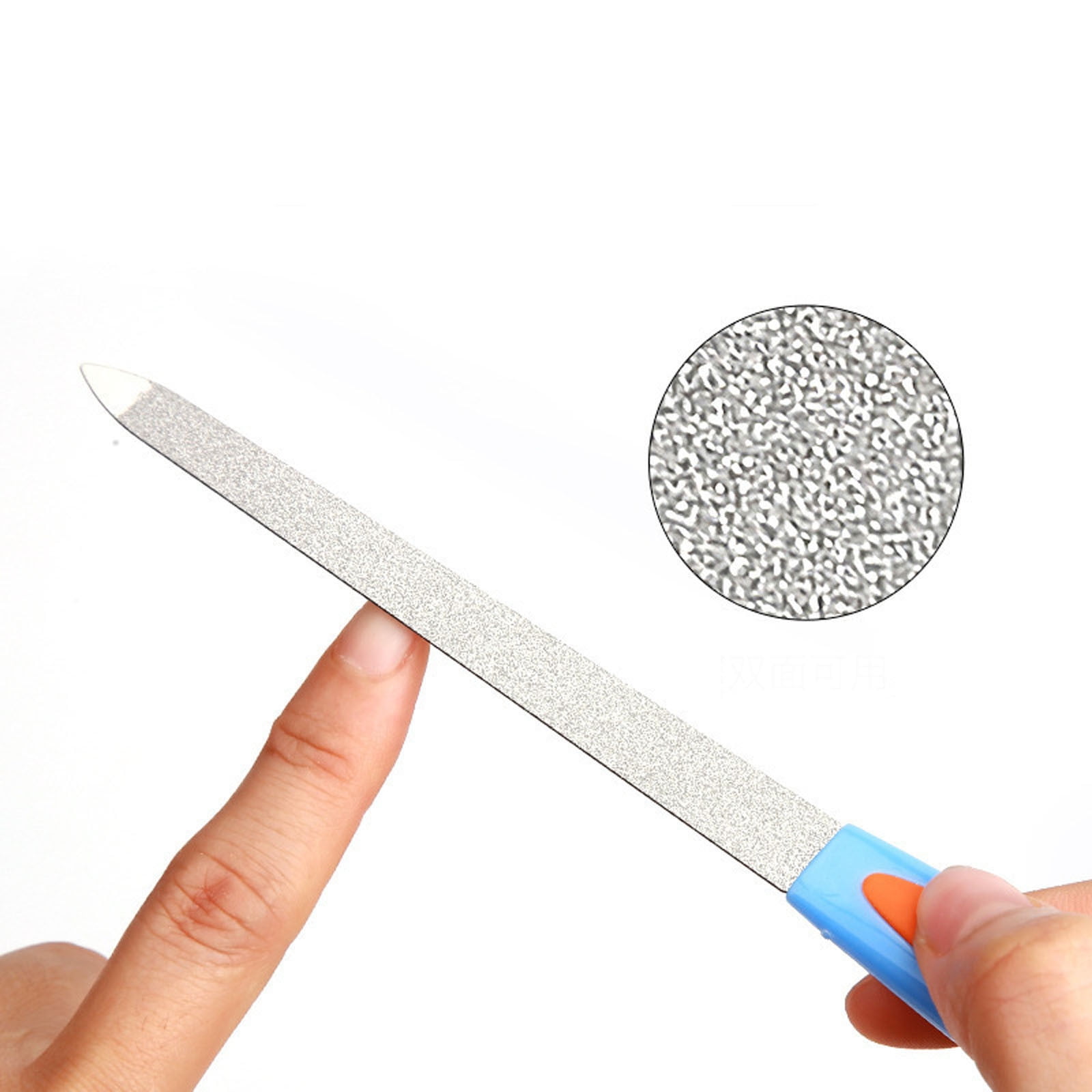 HHBEAUTY Metal Nail File - Anti-Slip Handle Sword Shape - Premium ...