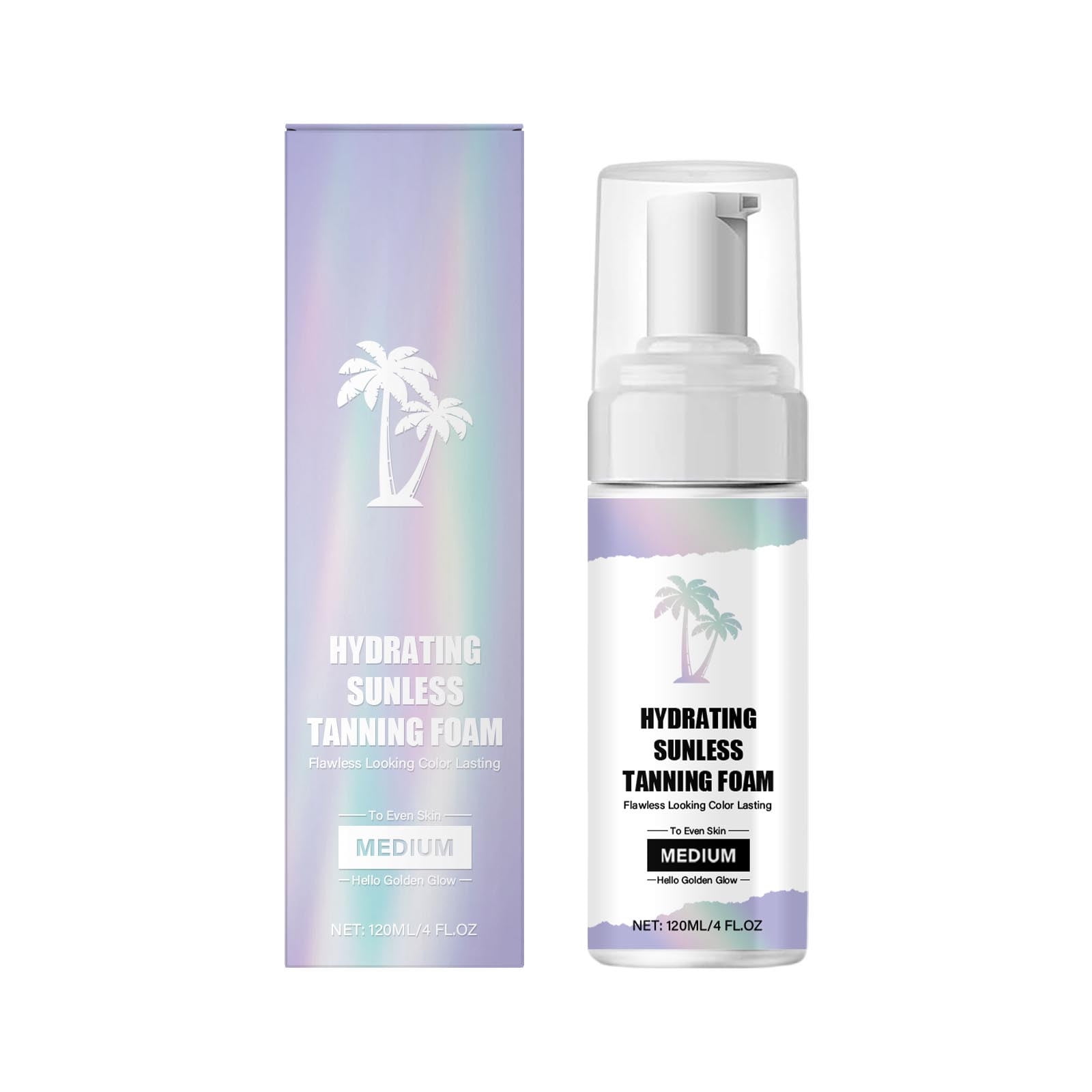 HHBEAUTY Moisturizing Self Tanner Mousse - Natural & Organic ...