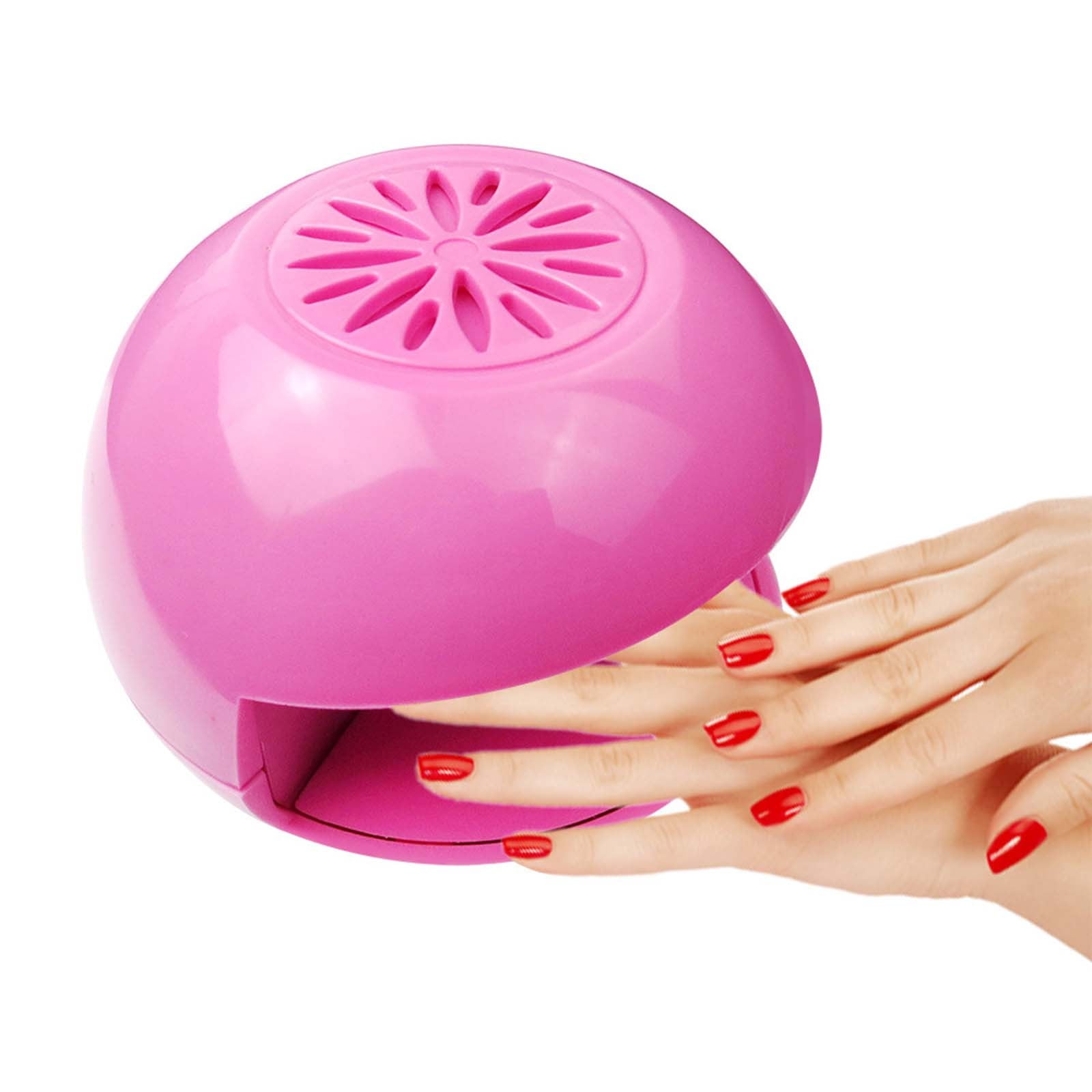 HHBEAUTY Nail Fan Dryer for Regular Polish, Portable Nail Dryer for ...