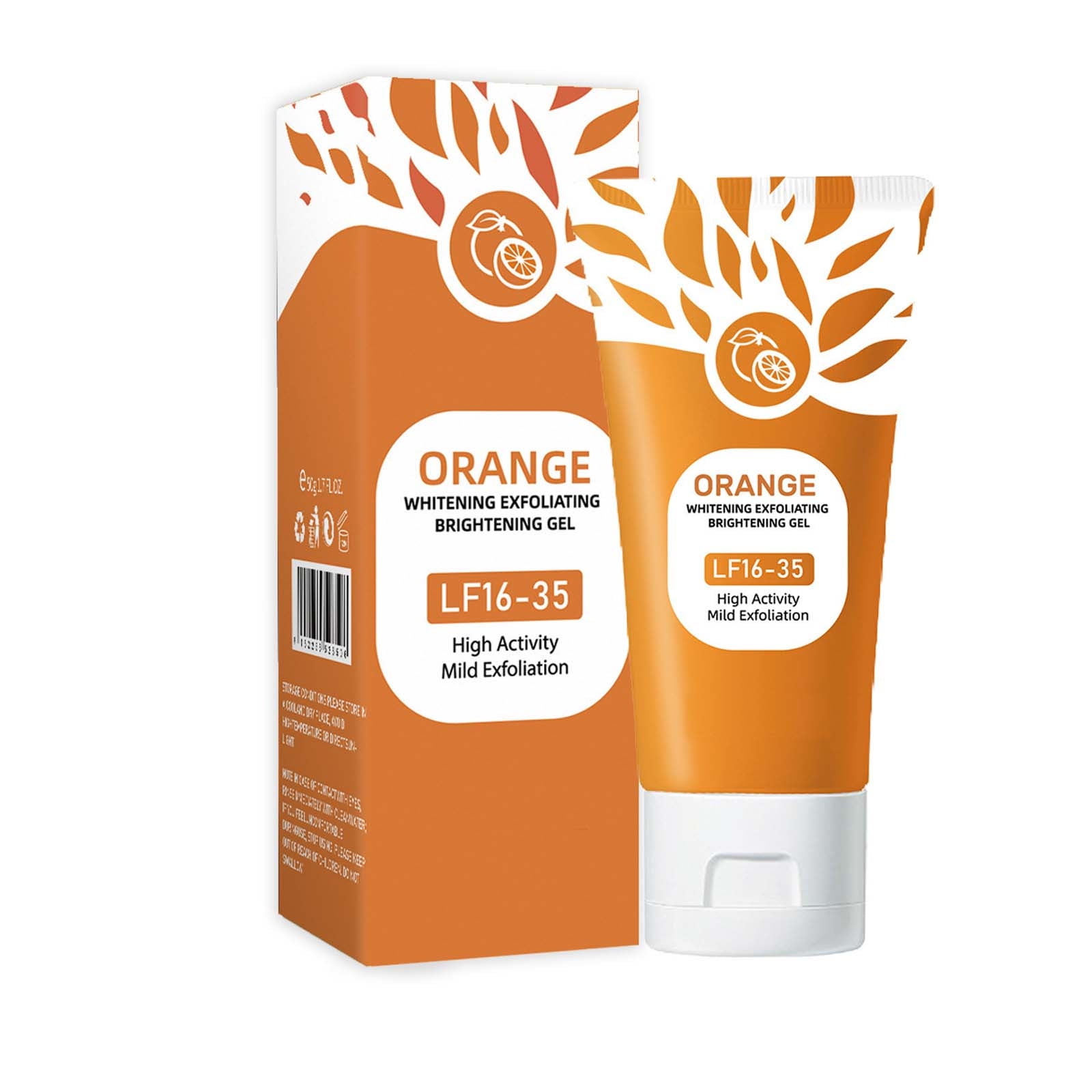 HHBEAUTY Orange Exfoliating Gel Scrub Face & Body, 50g - Walmart.com