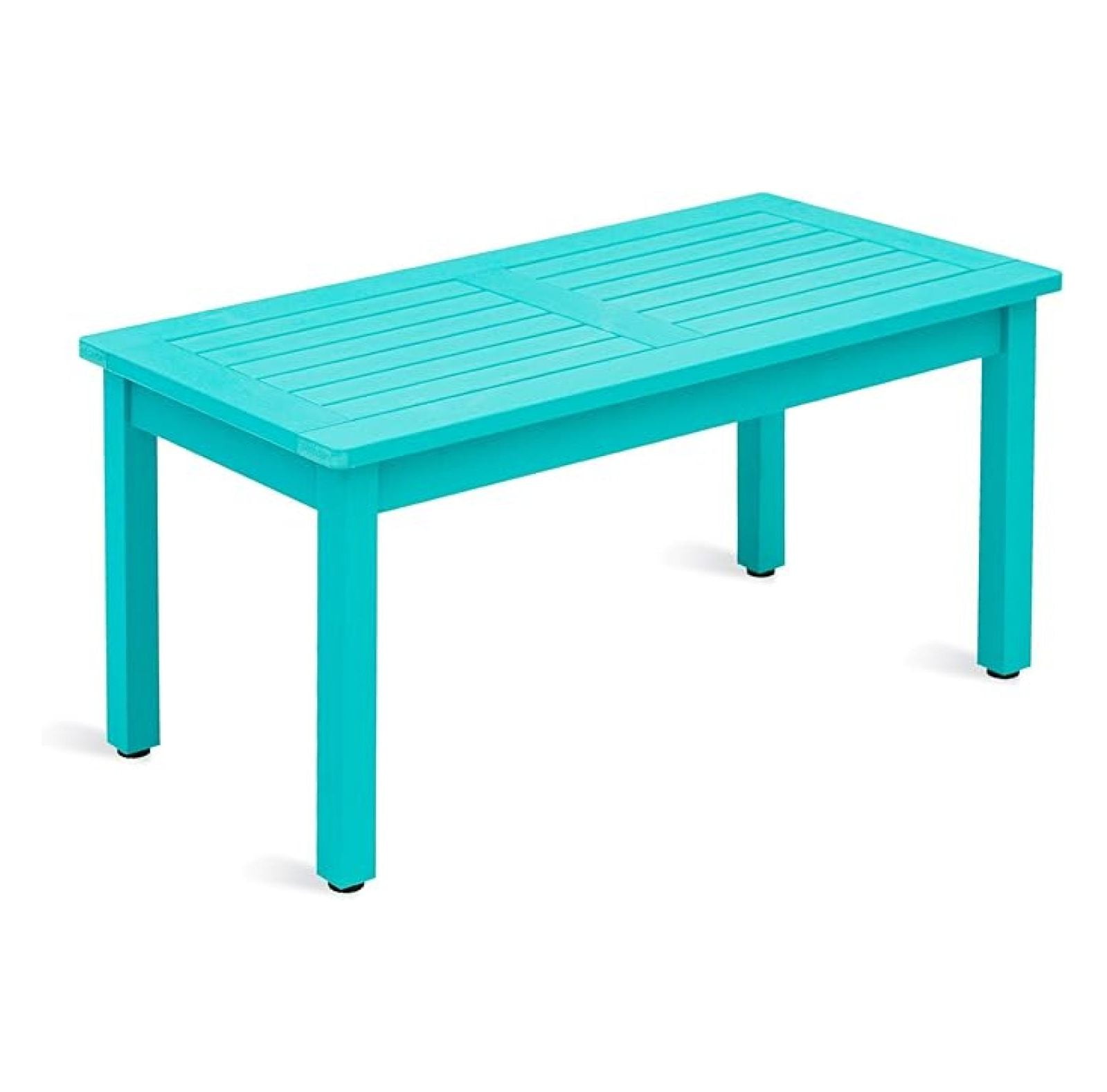 HHBEAUTY Outdoor Coffee Table Rectangle, HDPS Patio Coffee Tables for ...