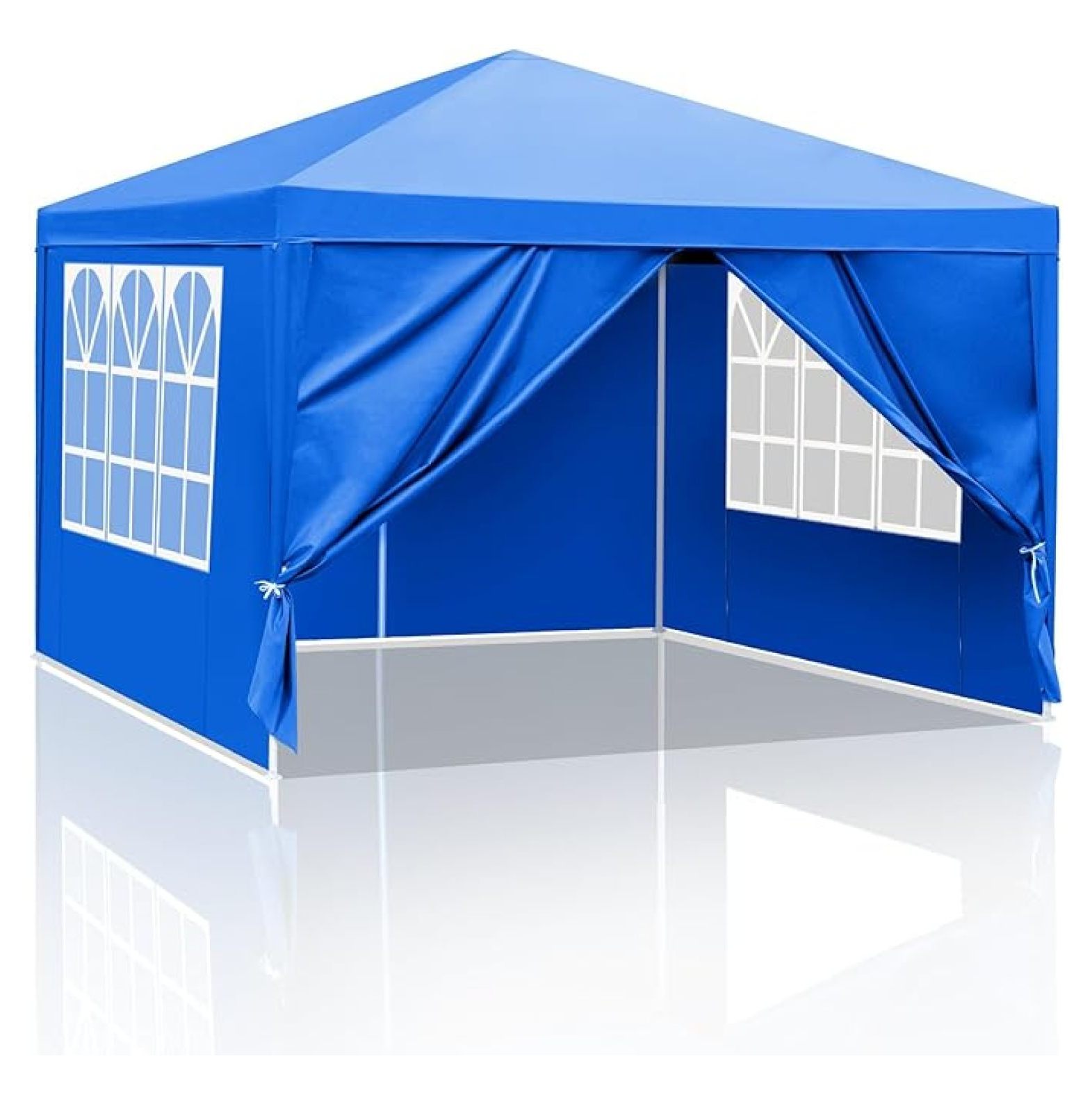 Qtypgm Outdoor Party Tent, Patio Canopy Tent Gazebo with Removable ...