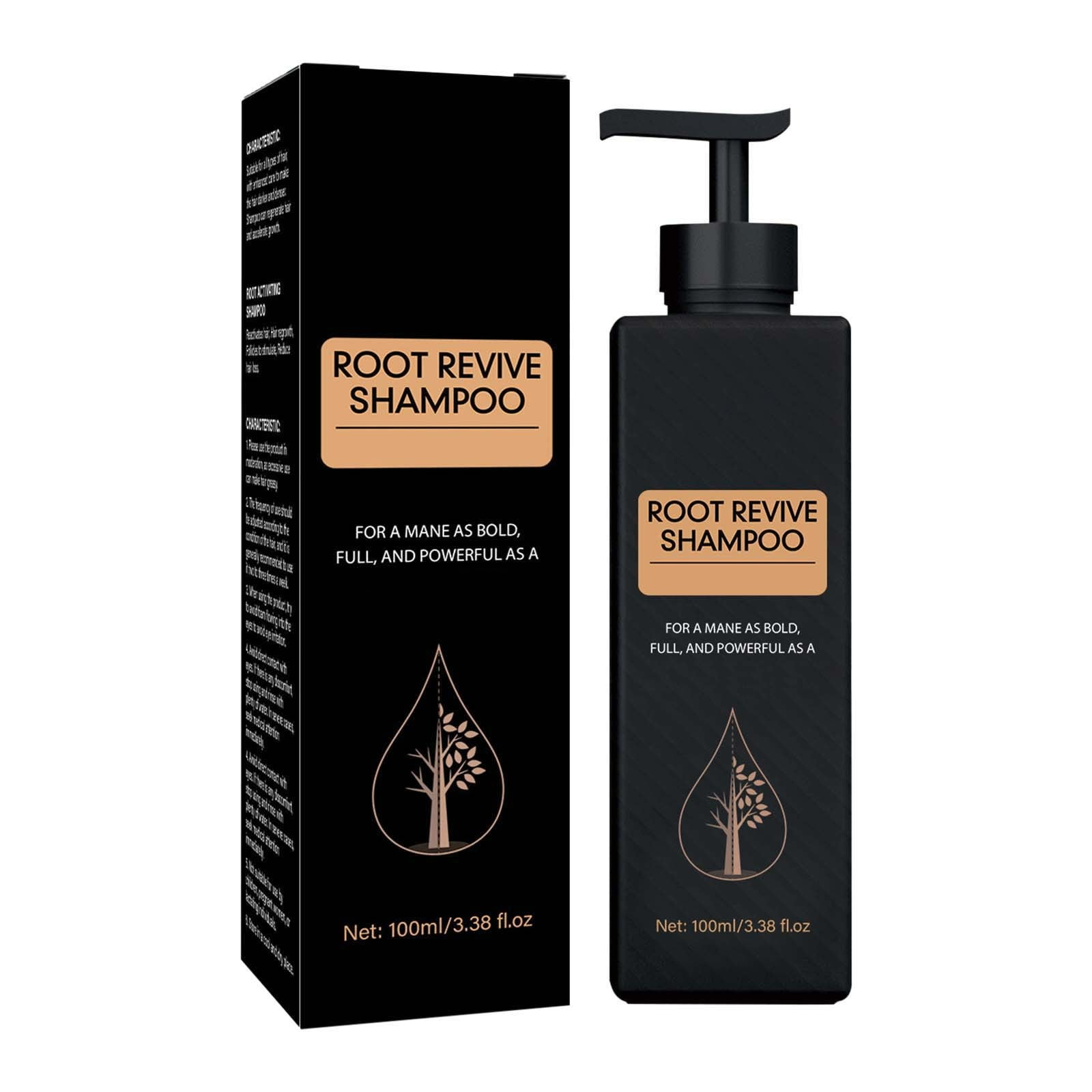 HHBEAUTY Root Activator Shampoo, Hair Shampoo, Natural Hair for Men ...