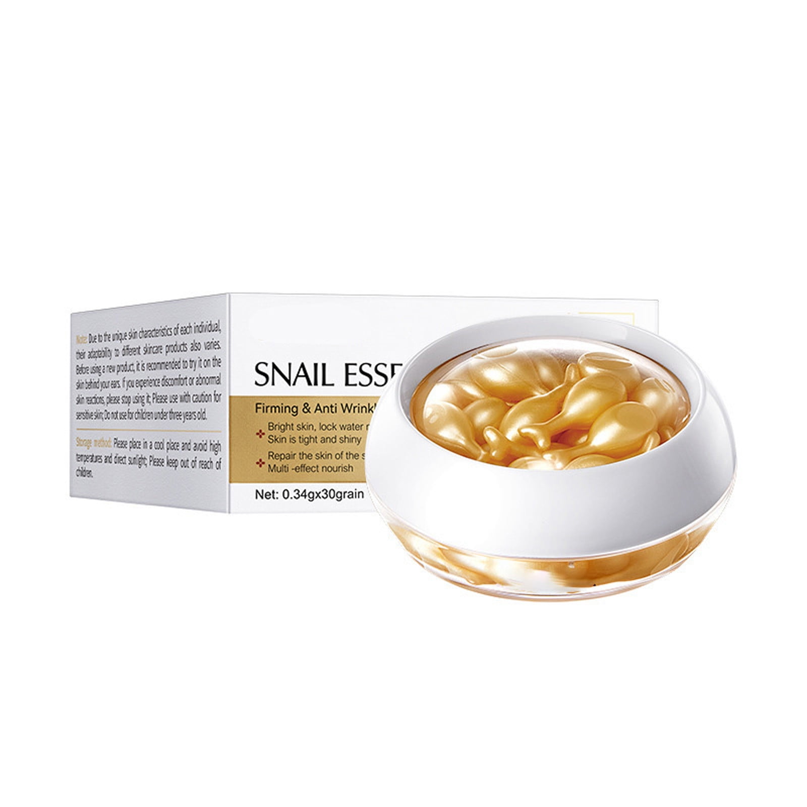 HHBEAUTY Snail Capsule Essences Moisturizer Daily Face Moisturizer ...