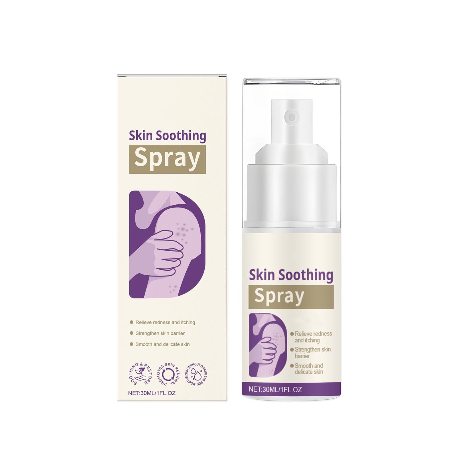 HHBEAUTY Soothing Spray, Soothing Redness And Itching Water, Soothing ...