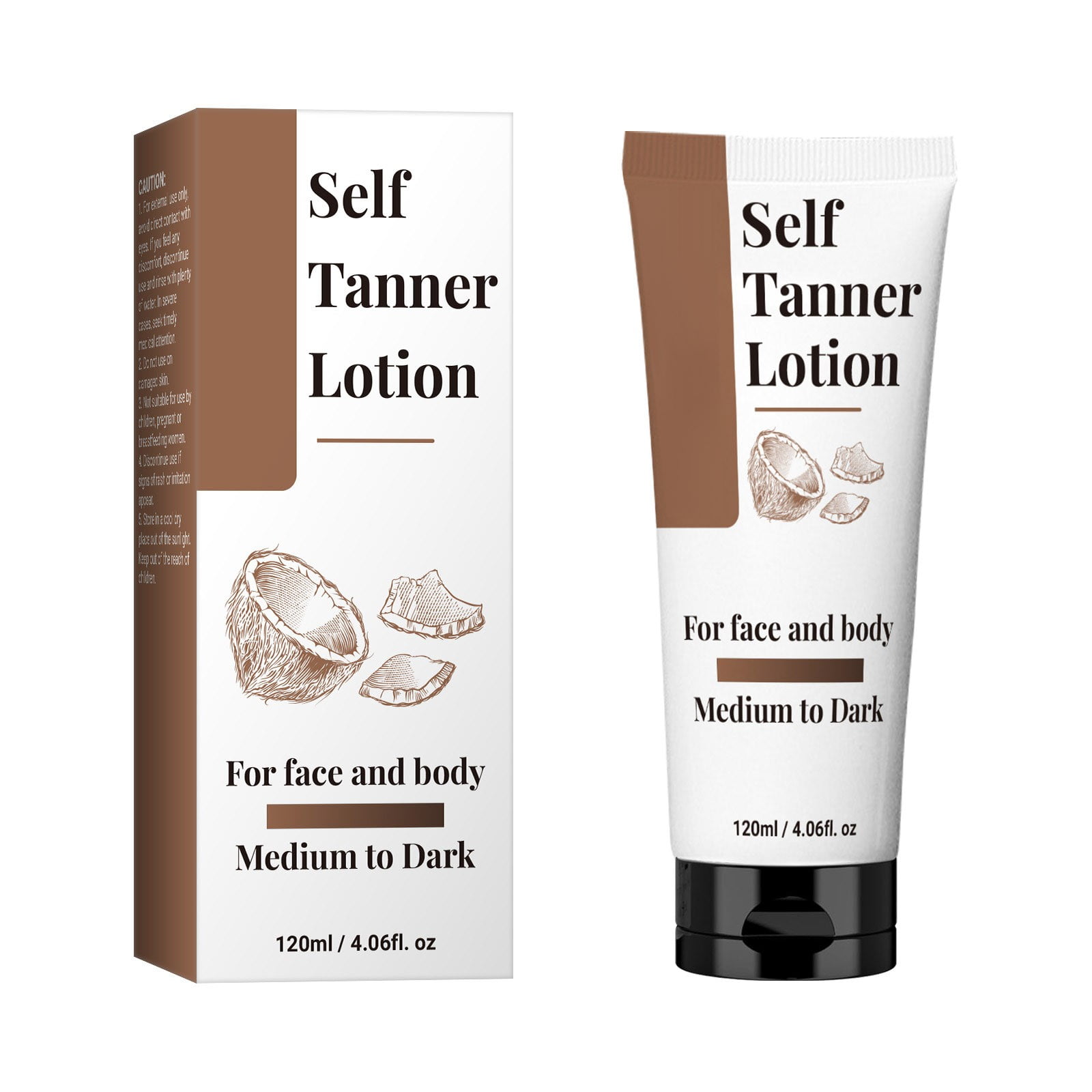 HHBEAUTY Tanning Lotion Self Tanner, Natural & Organic Ingredients ...