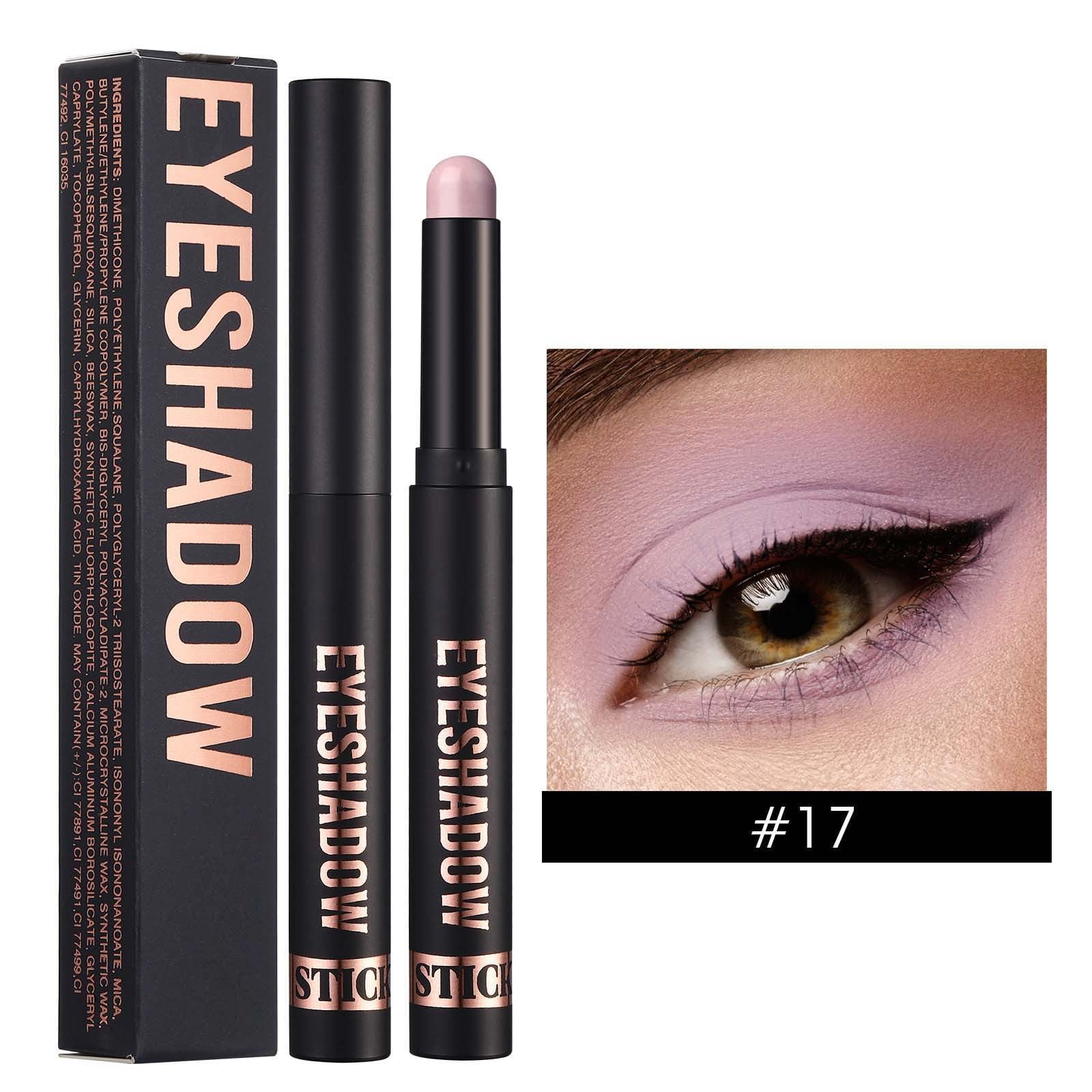 HHBEAUTY Waterproof Cream Eyeshadow Stick, Matte Nude Eye Shadow Sticks ...