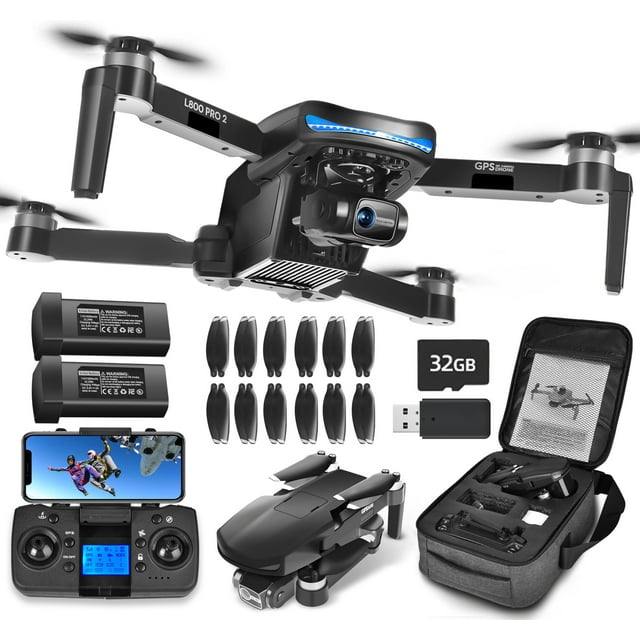 HHD GPS Drone with 4K Camera, 5G WiFi Streaming Video, 50 Min Flight ...