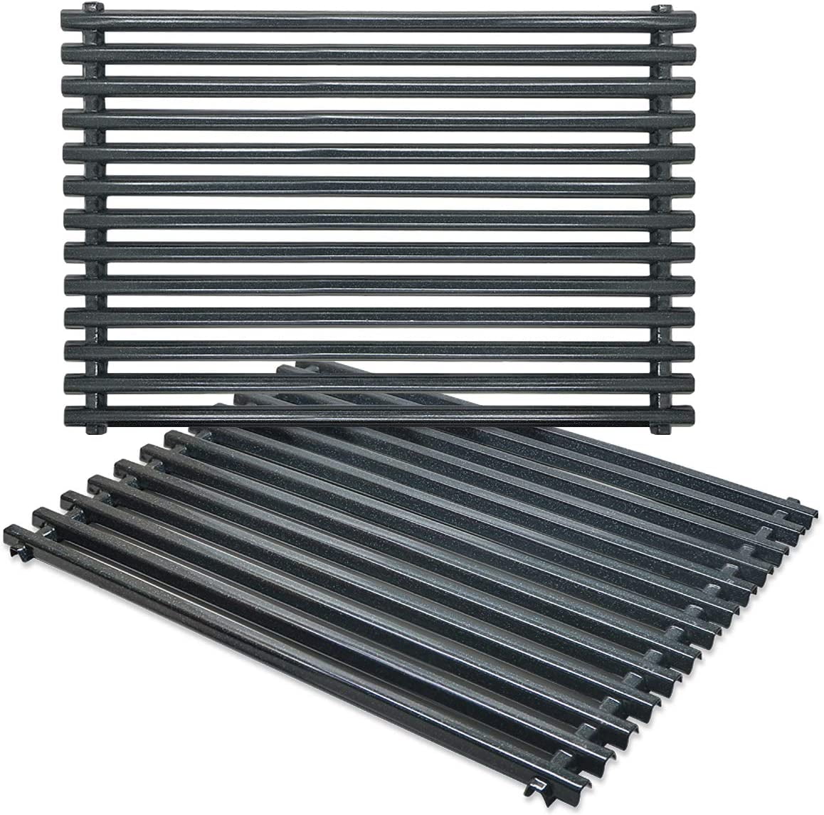 HHDSKJJ 7525 Porcelain Enameled Grates (17.4 x 11.8 x 0.25) for Weber ...