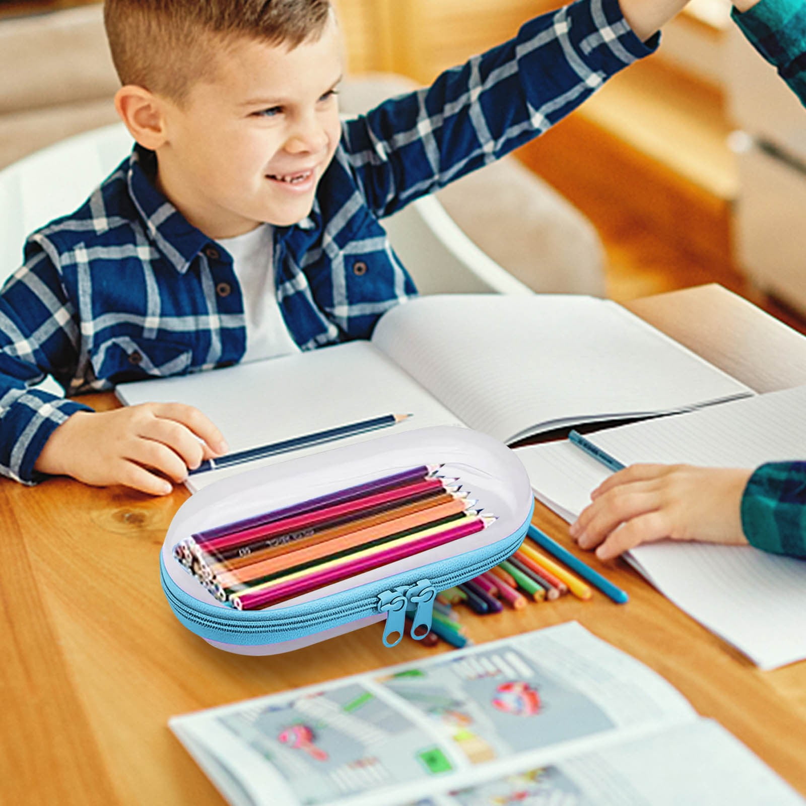 HHGBAD 2025 Foldable PVC Zipper Storage Box - Portable & Multi-Purpose ...