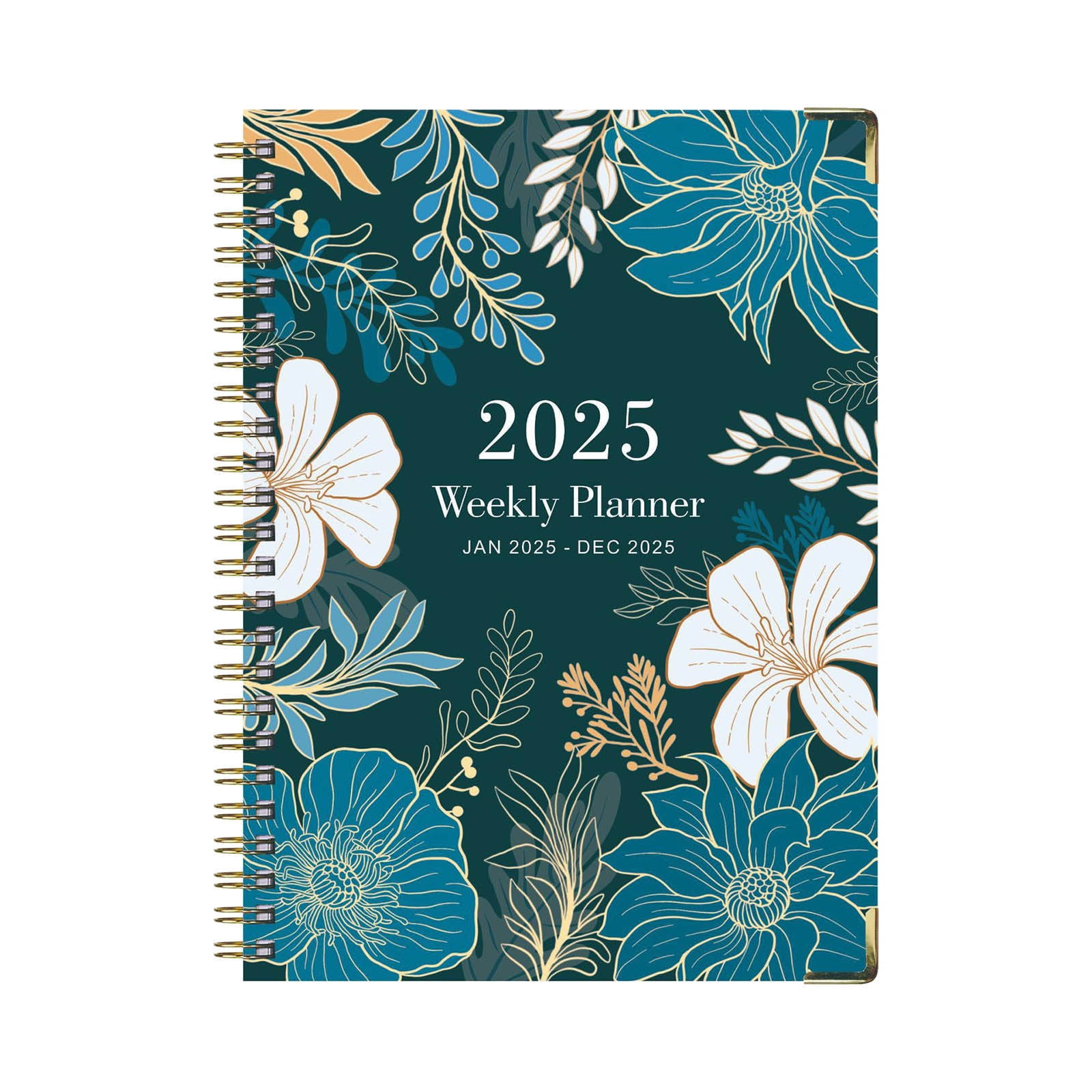 HHGBAD 2025 Planner A5 Notebook with Dividers, Monthly Calendar ...