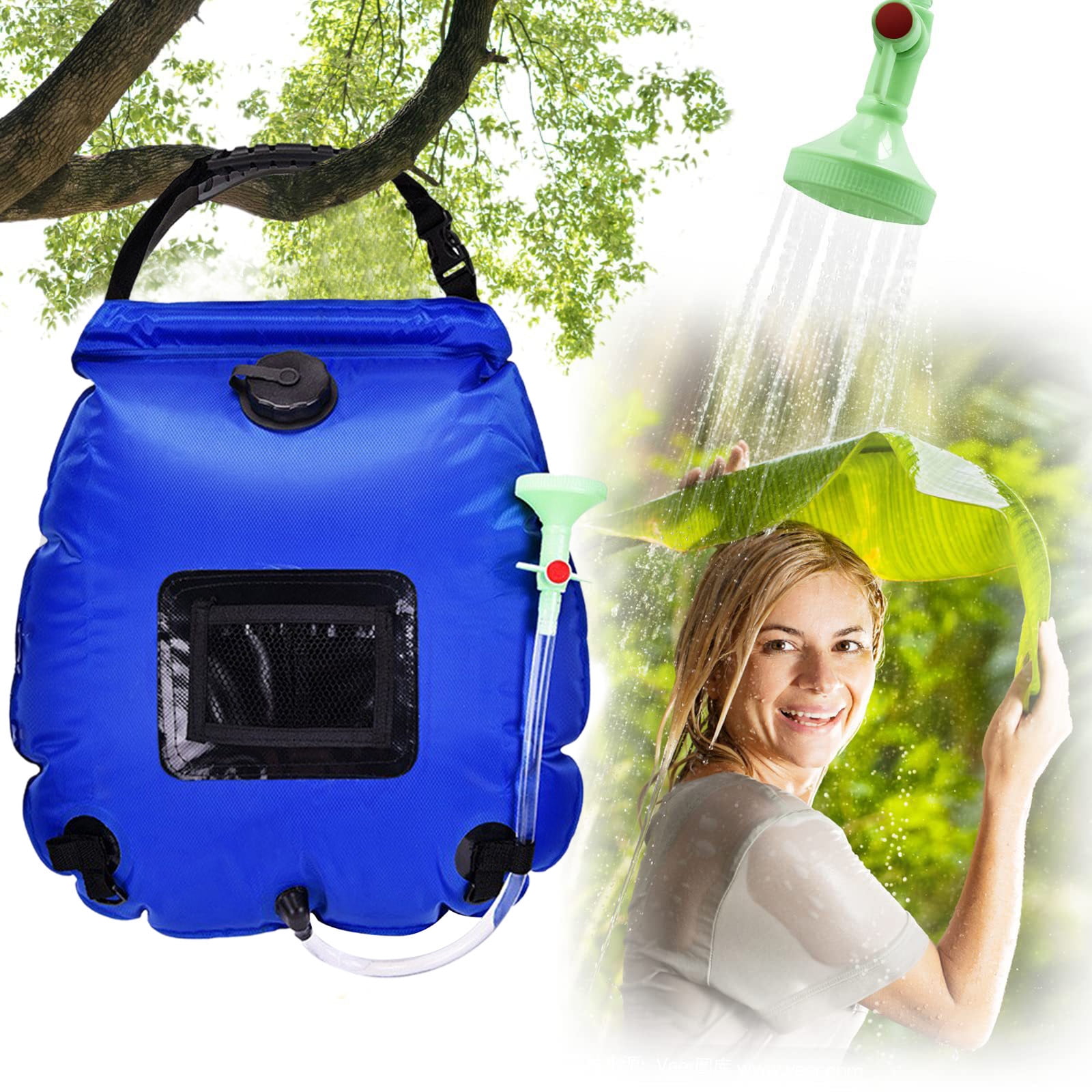 HHGBAD 20L Solar Shower Bag for Camping,Portable Outdoor Water Storage ...