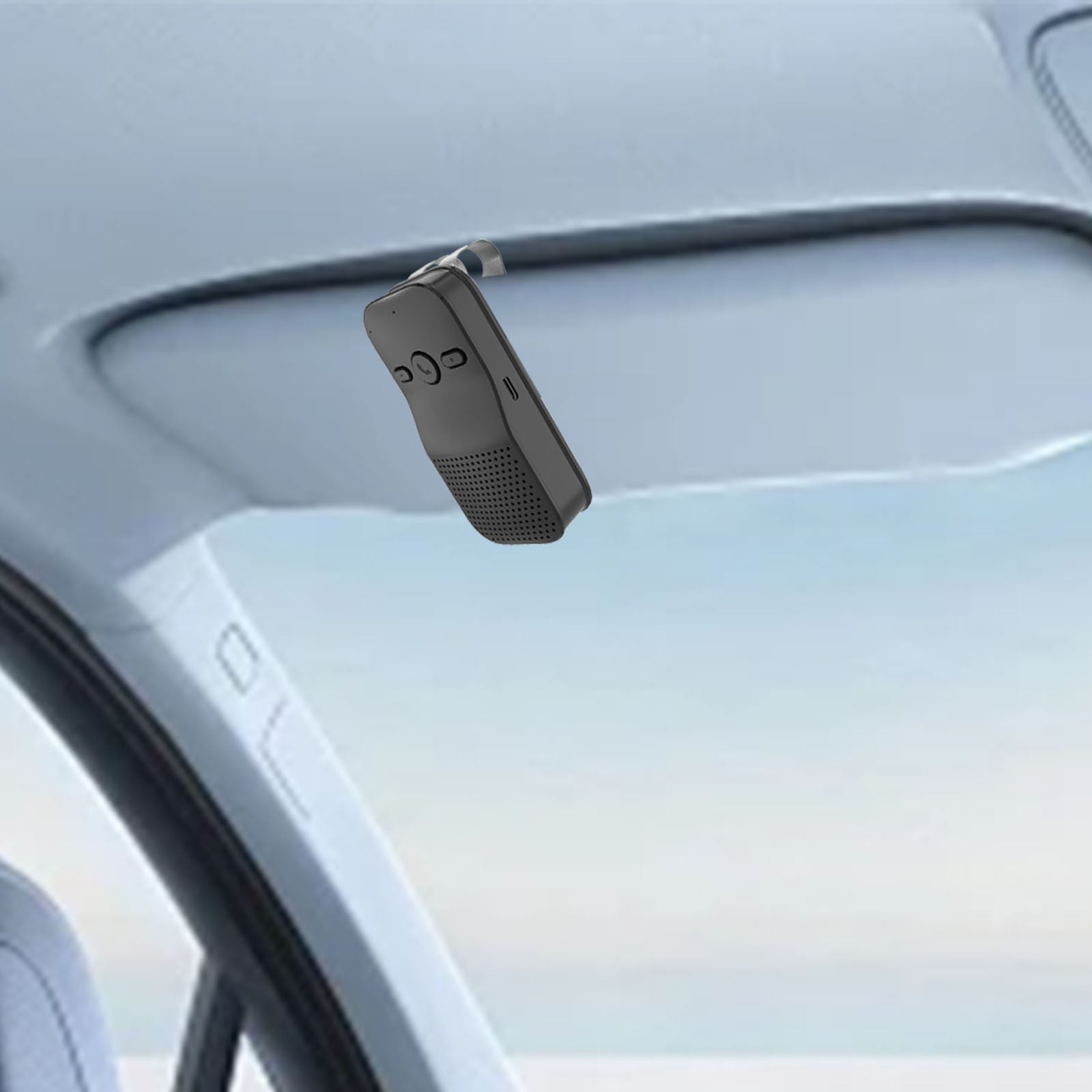 HHGBAD Car Visor Bluetooth Speakerphone - Hands-Free Calling, Clear ...