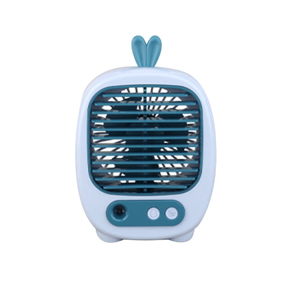HHGBAD Cool Mist Humidifying Fan USB Rechargeable Three Speed Portable ...