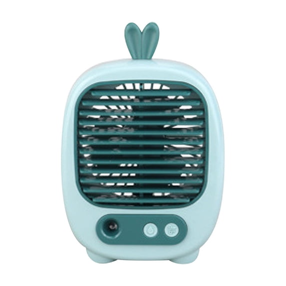 HHGBAD Cool Mist Humidifying Fan USB Rechargeable Three Speed Portable ...