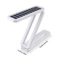 HHGBAD Eye-Friendly Portable LED Fold Desk Lamp, Rechargeable Battery ...