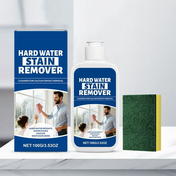HHGBAD Hard Water Stain Remover, Powerful Cleaner, Effectively Removes ...