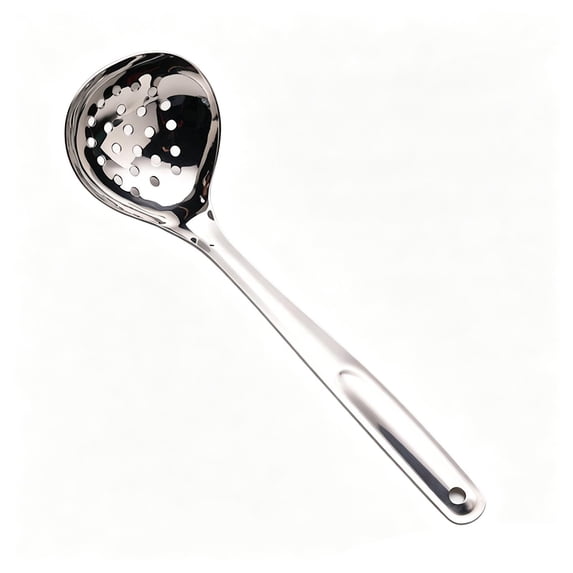 HHGBAD Stainless Steel Soup Ladle Set, 2-in-1 Solid and Slotted Spoon ...