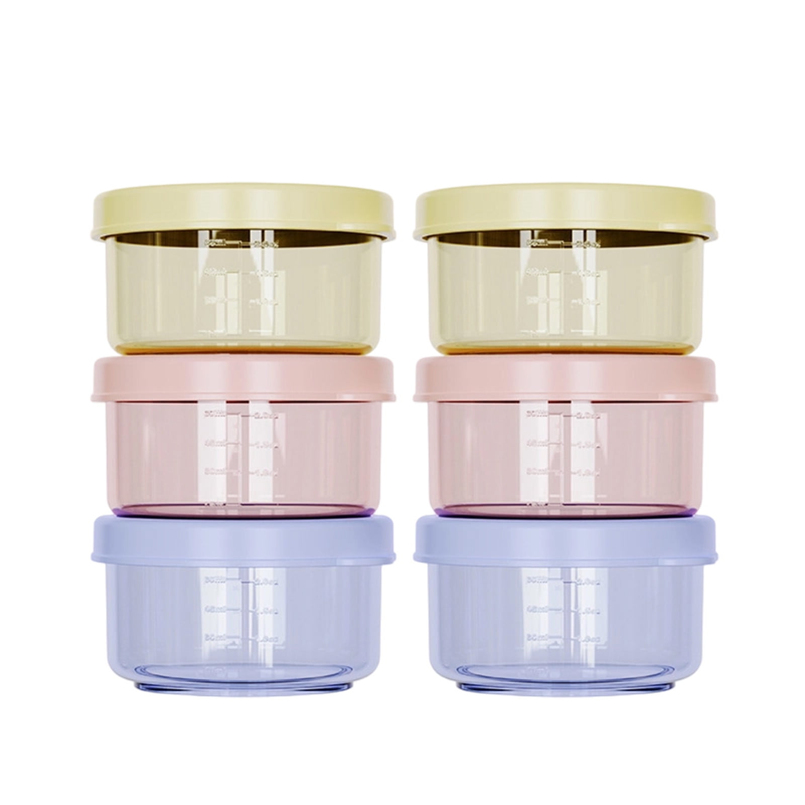 HHGBAD Storage Box, Leak-Proof Preservation Container, 2oz Set of 8 ...