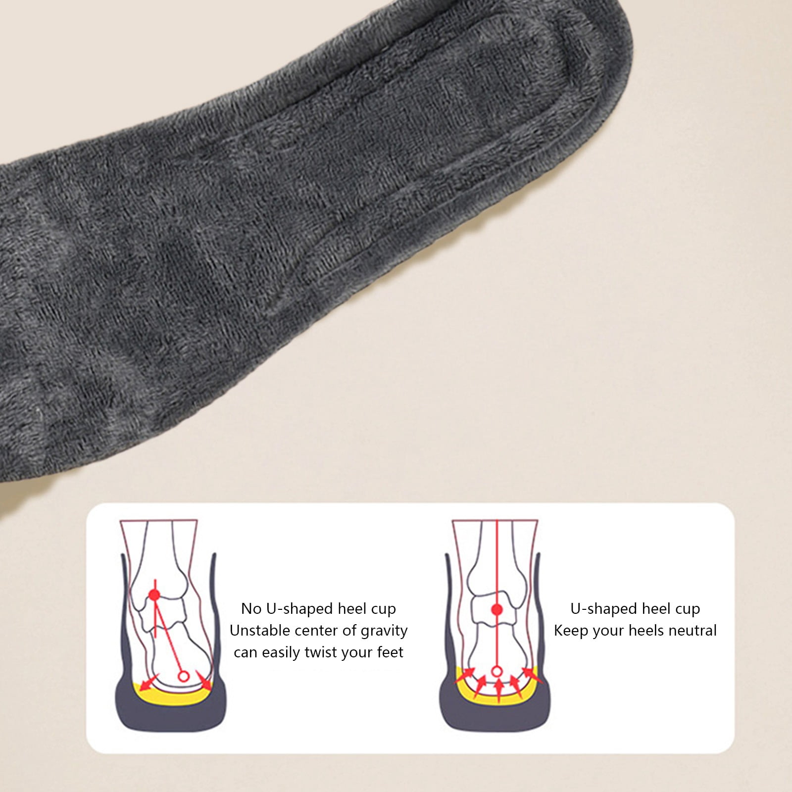HHGBAD Warm Thermal Insoles, Comfortable Cushion for Winter Boots, High ...