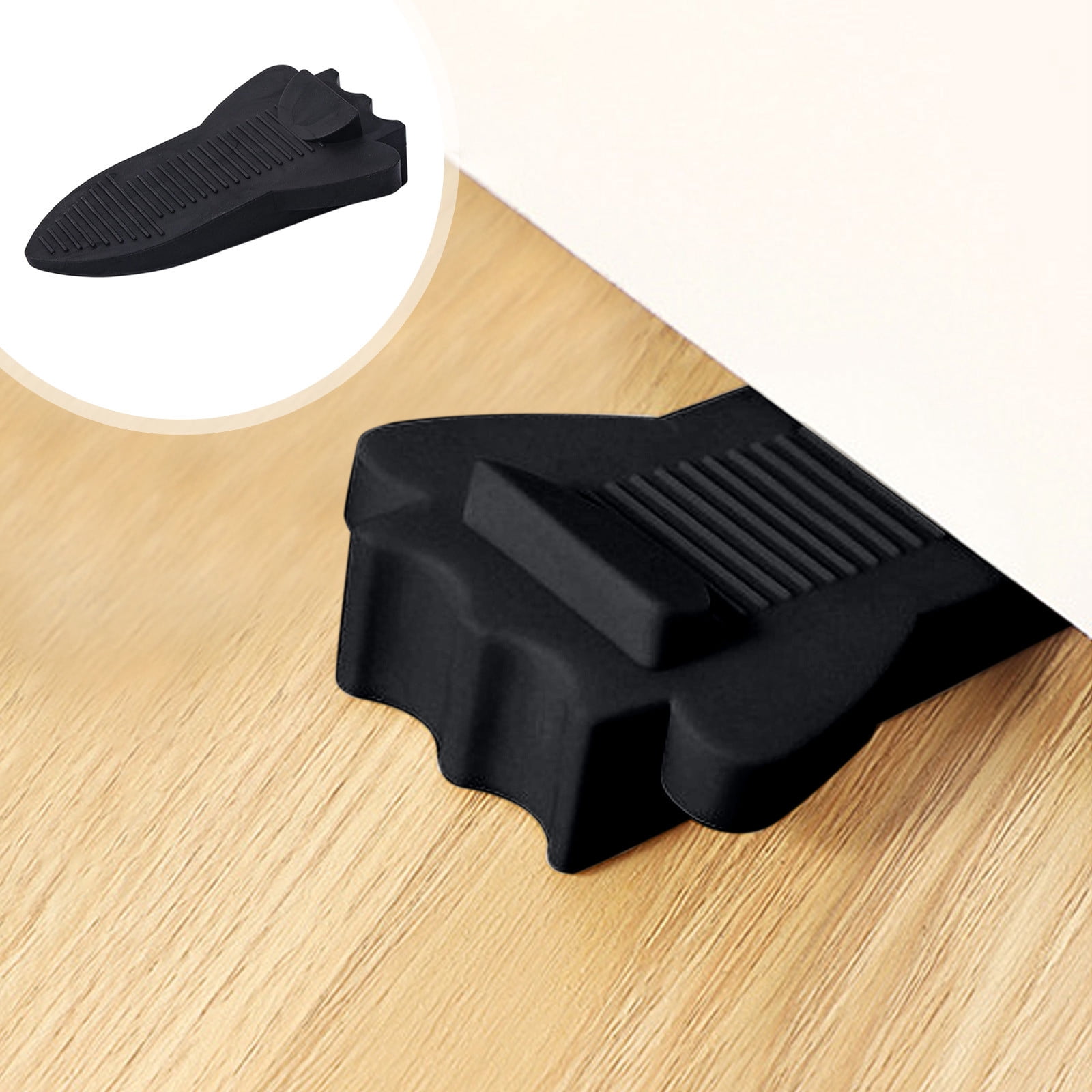 HHGBAD Windproof Door Stopper, Plastic Door Blocker, Home Door Wedge ...
