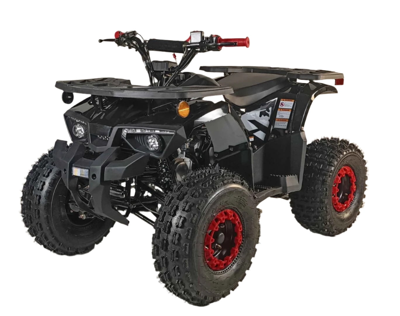 HHH 125cc ATV Quad 125cc ATV with Reverse, LED Lights, Big Wide Tires ...