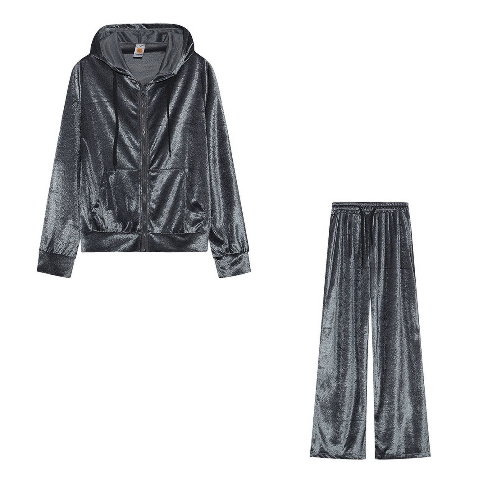 HHH 2023 Autumn and Winter New Fashion Rhinestone Korean Velvet Sports ...