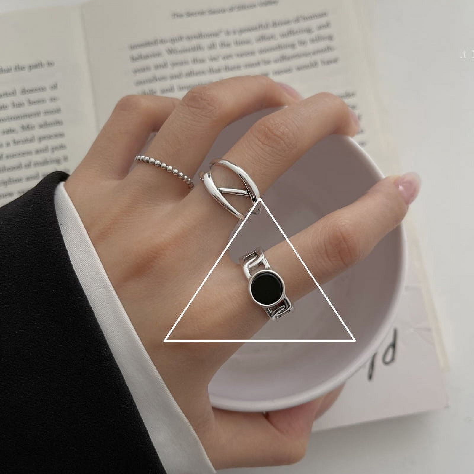 HHH 2024 New Small Golden Retriever Open Adjustable Ring Niche ...