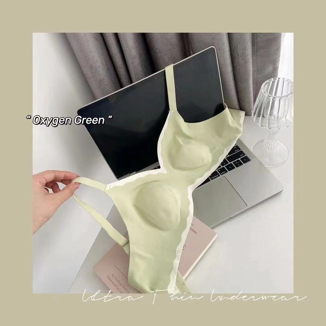 HHH 7050# Ultra-Thin Rabbit Ears One-Piece Cup • Seamless Nude Feel ...