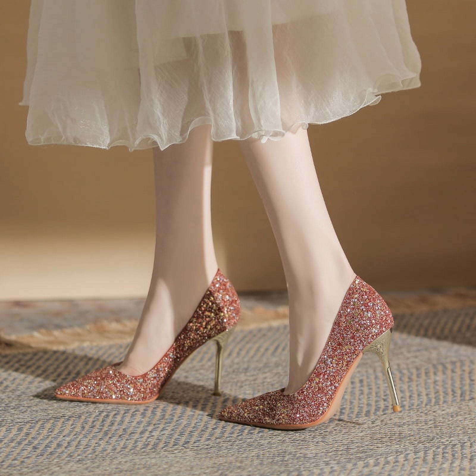 HHH 916 Sexy Red High Heels Women's Shoes 2024 New Wedding Shoes ...