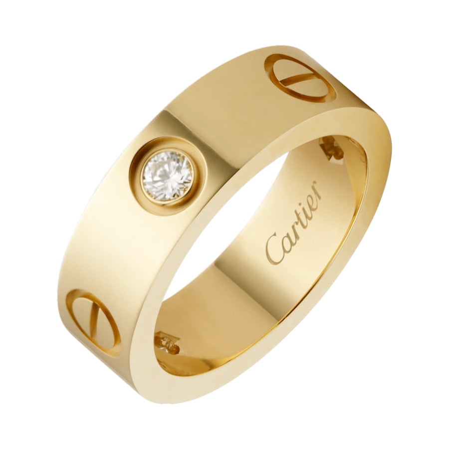 HHH 925love Screw Ring Wide Narrow Black Nail Diamond-Embedded Starry ...