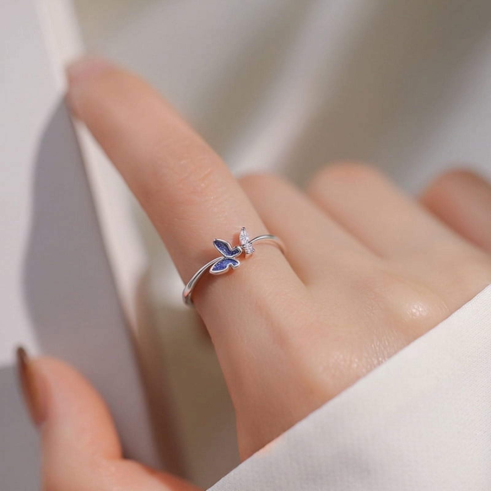 HHH Ancient Egypt Spirit Snake Winding Retro Antique Finish Ring Female Light Luxury High Sense ...