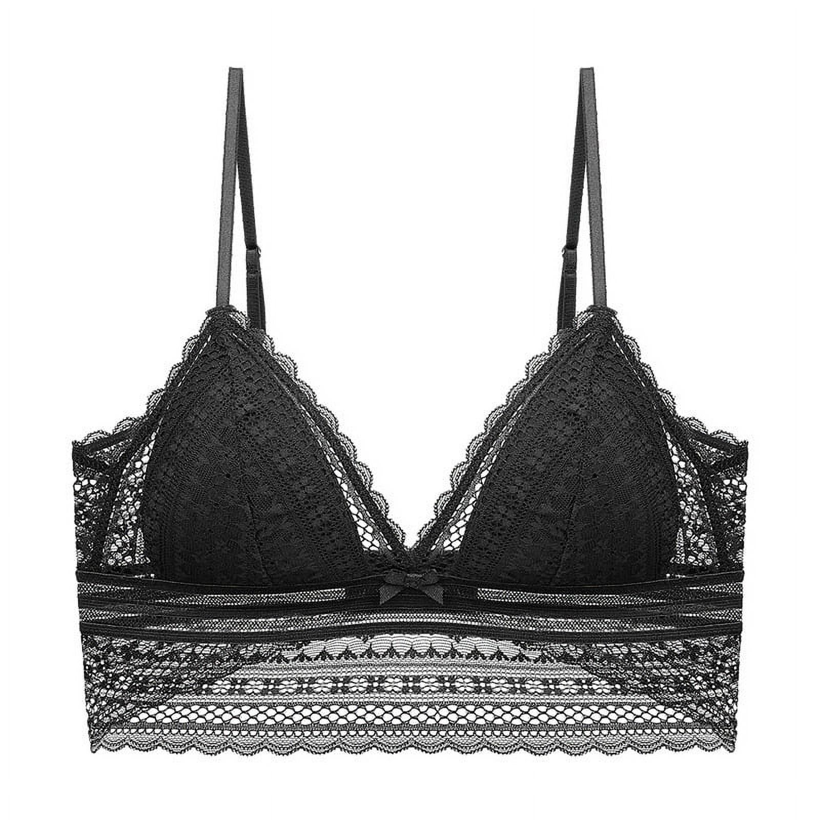 HHH Bare Back Lace Underwear Suit Wireless Thin U-Shaped Beauty Back ...