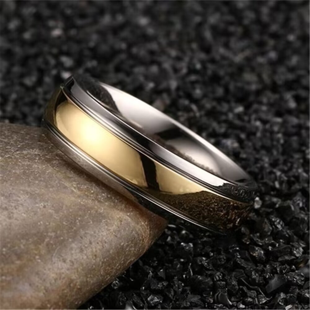HHH Carved Replica High Version V Gold Plated 18K Gold Trinity Ring ...