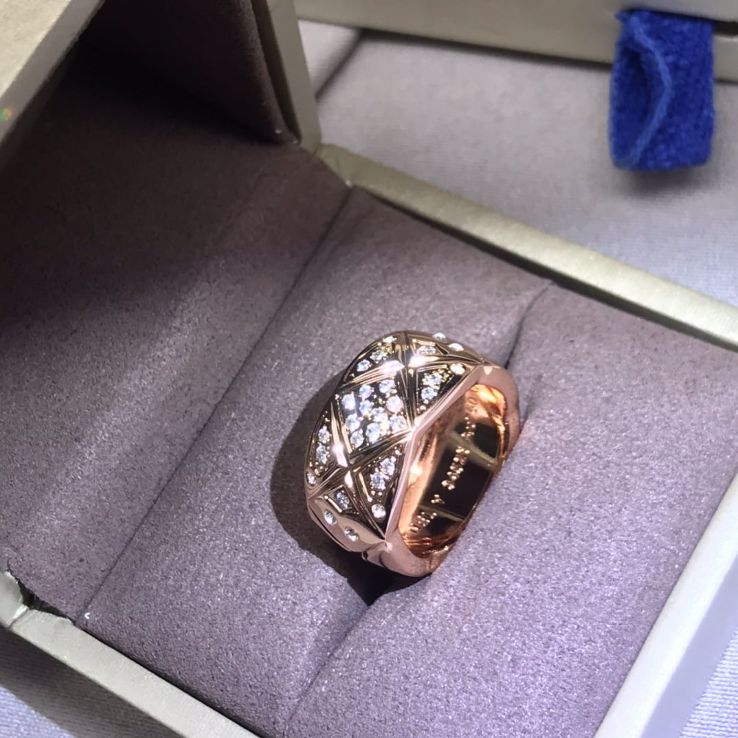 HHH Carved Replica High Version V Gold Plated 18K Rose Jinqiang Black ...