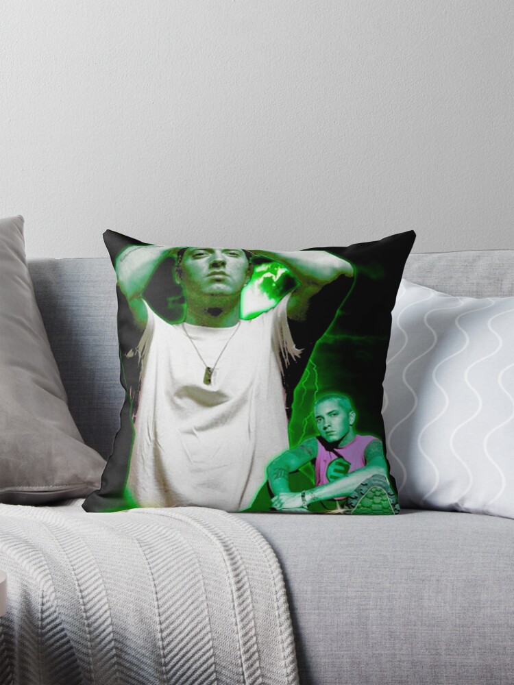 HHH-Eminem-Slim-Shady-Rapper-Throw Pillow Covers Cases Cushion Cover ...