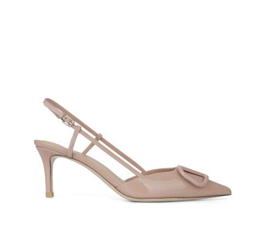 HHH ~ Grape Mom's Same Elegant Pointed High Heel Shoes Patent Leather ...