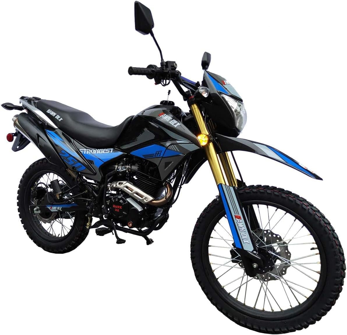 HHH Hawk DLX 250 EFI Fuel Injection 250cc Endure Enduro Bike Hawk ...