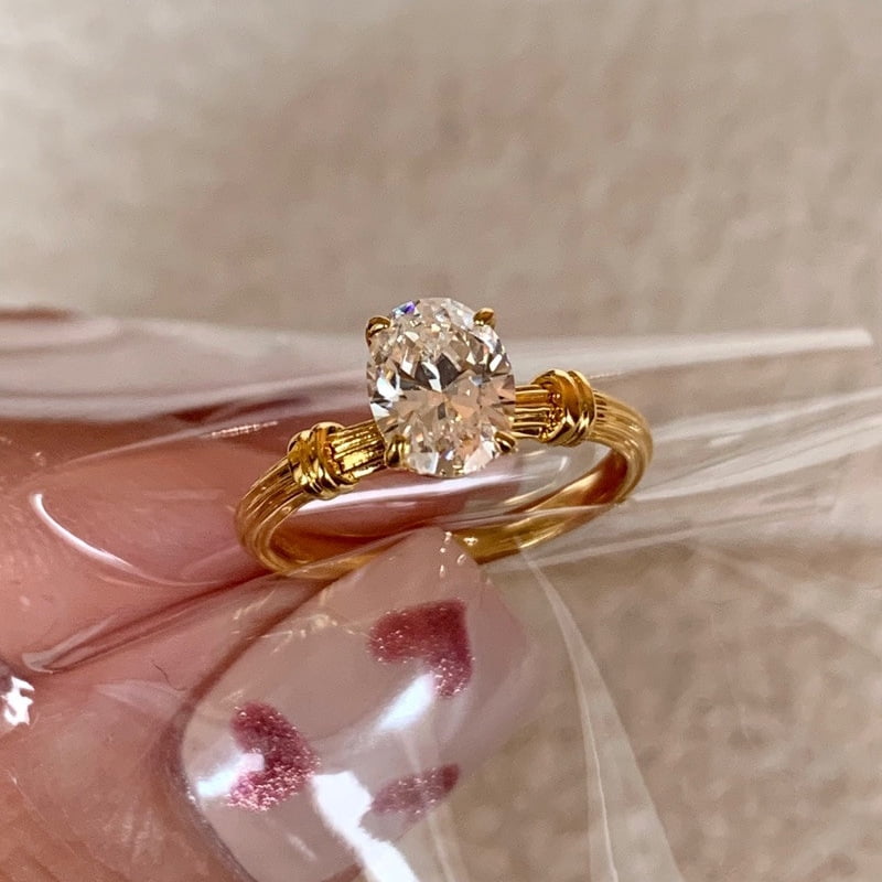 HHH Heavy Industry Texture Pattern Ring Female Wide Edge South Korea ...