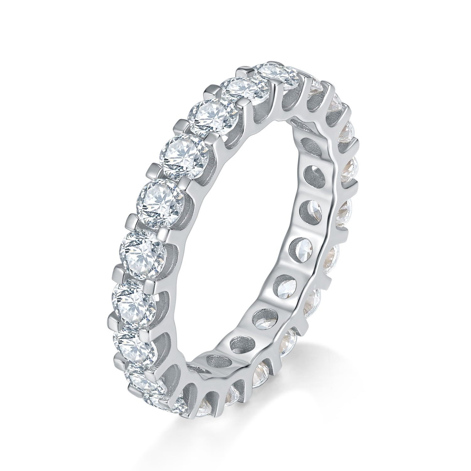 HHH Hip Hop 925 Silver Inlay ''Stackable Ring Men's and Women's Ring ...