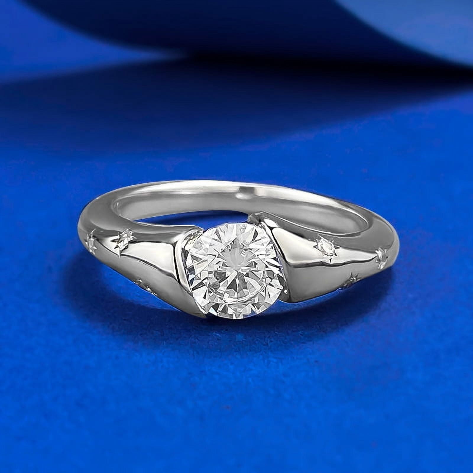 HHH Jewelry 2025 New a Sky Full of Stars Inlaid 1 Karat High Carbon ...
