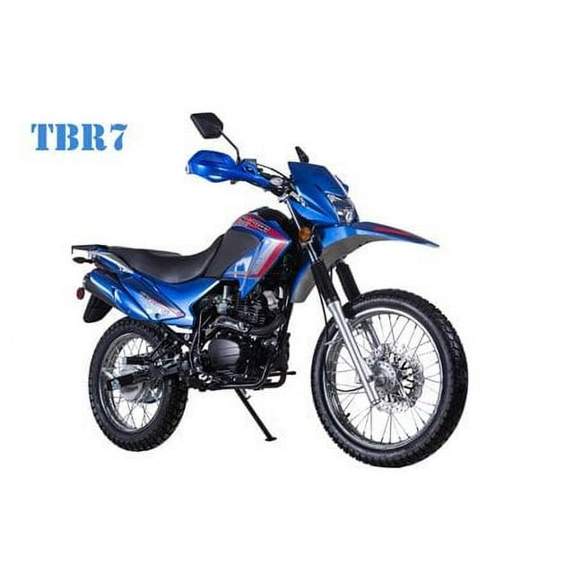 TAO Motor TBR7 229CC Gasoline Powered Adult Enduro Dirt Bike - Blue - Walmart.com