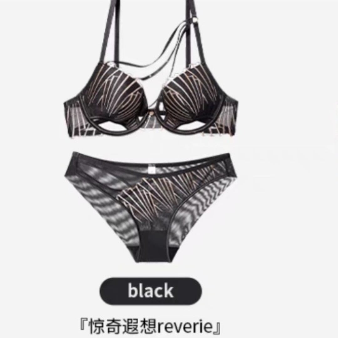 HHH New Thin Cotton Hollow Bra Lady Sexy Underwear Big Chest Small Push ...