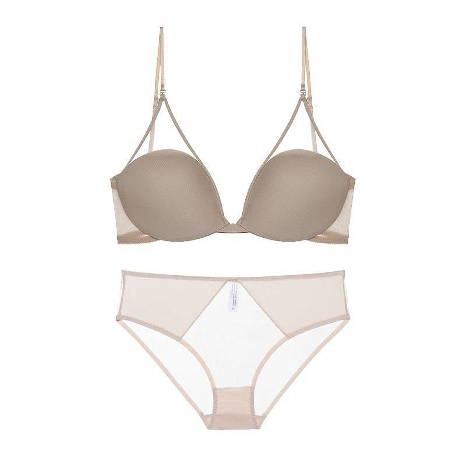 HHH New U-Shaped Bare Back Bra Seamless Back Shaping Bra Female Small ...