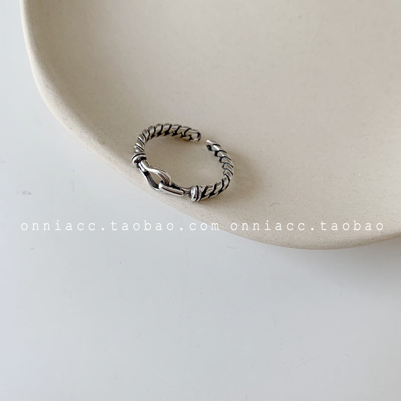 HHH Retro Stainless Steel Open Ring Painting Oil French Entry Lux ...