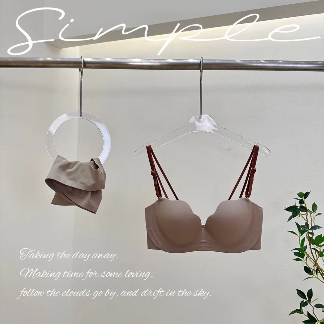 HHH S5 Memory Soft Support Top Thin Bottom Thick Small Breasts Lady's Big Push up Big Breast ...