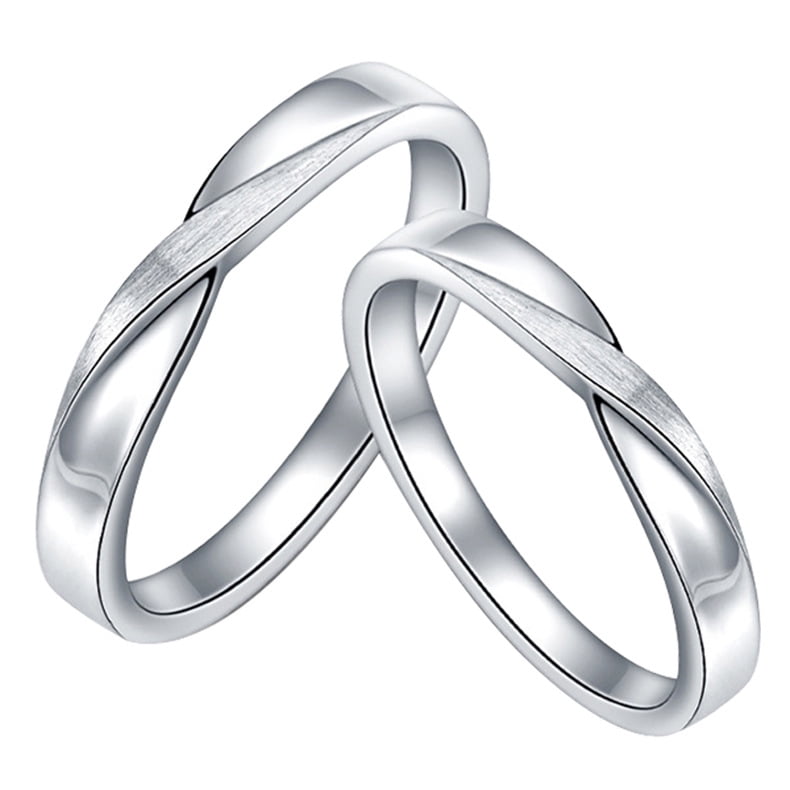 HHH S925 Silver Allure Love Couple Ring Female Male Couple Japanese and ...