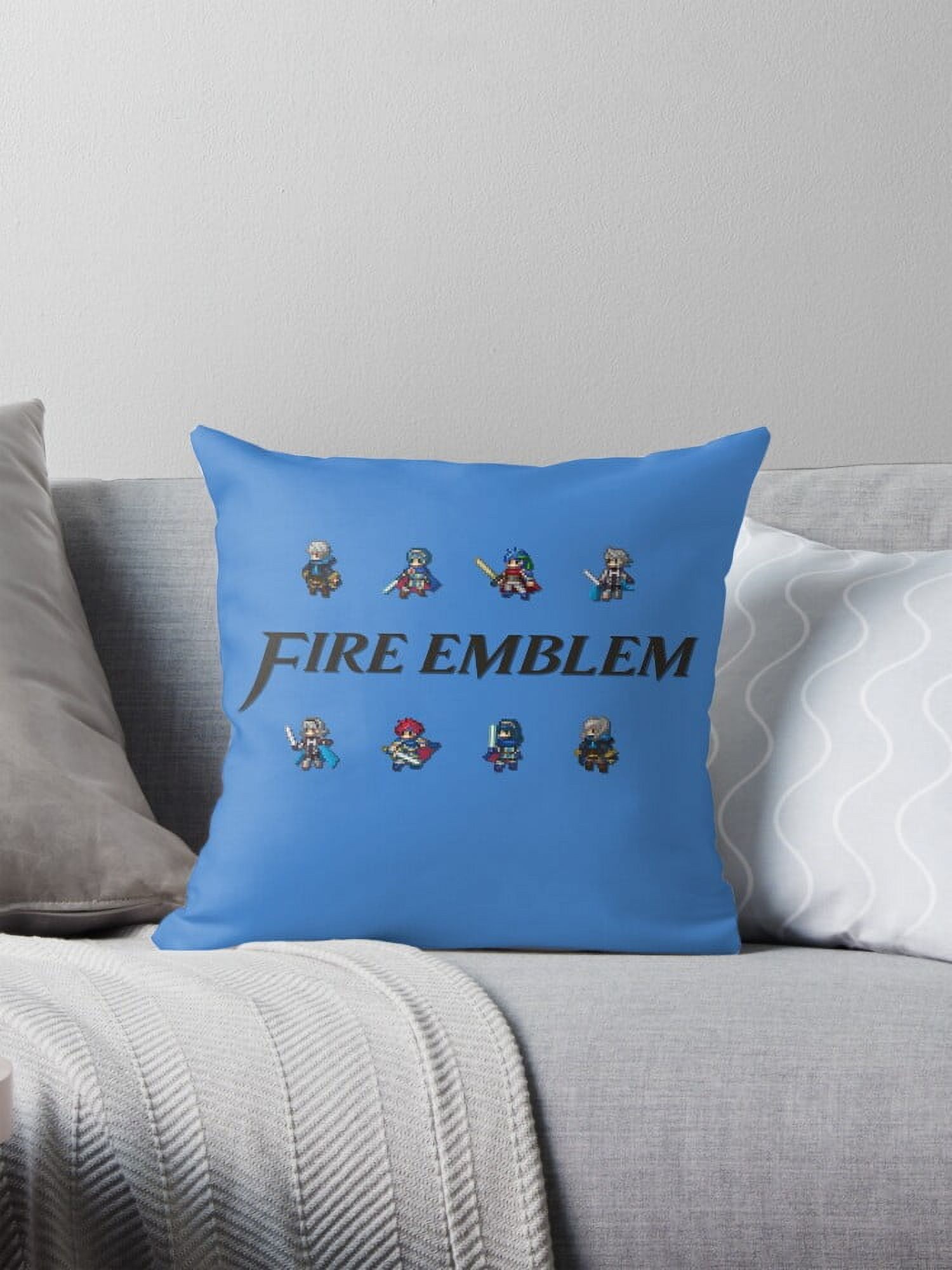 HHH-SMASH-LORDS-|-Fire-Emblem-Throw Pillow Covers Cases Cushion Cover ...